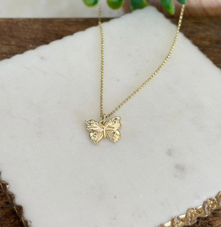 Farfalla Butterfly Necklace – Emma & Mia